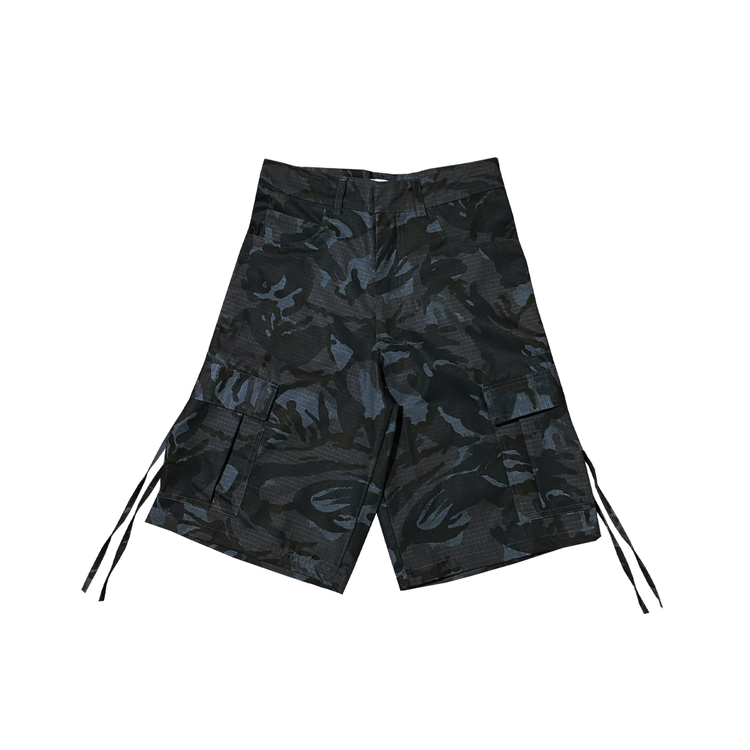 CIPHER "CAMO" SMOKE GREY BERMUDA